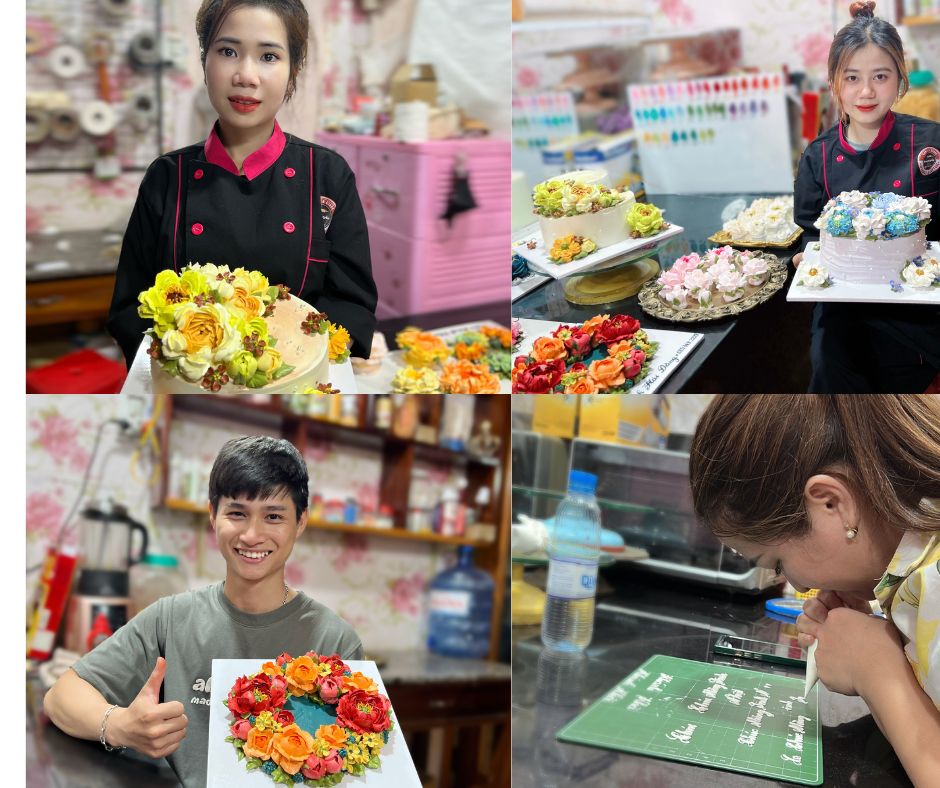 Song Nguyễn Cake & Class - Nghệ thuật bánh hoa kem và sứ mệnh chia sẻ ...